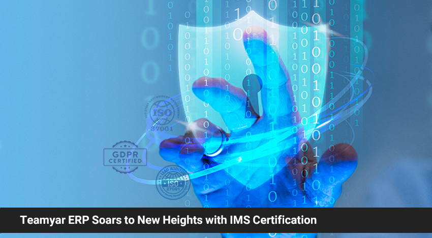 International Integrated Management System (IMS) certificate